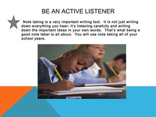 Note taking ppt | PPT