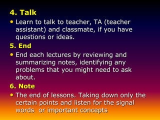 Note taking skills | PPT