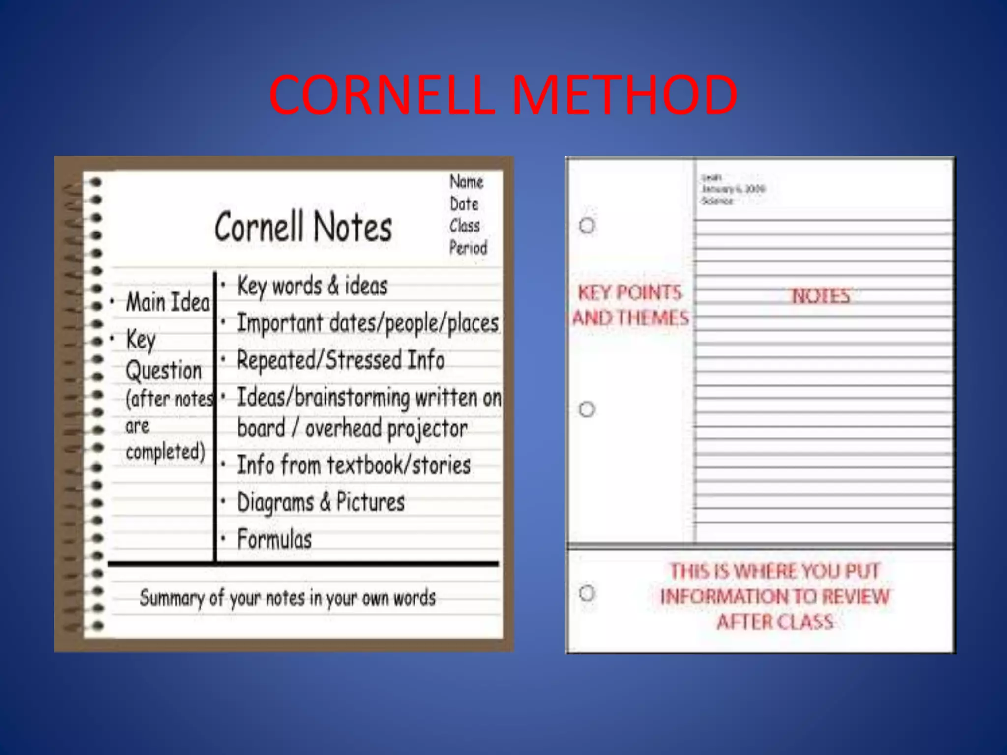 Note taking Strategies | PPTX