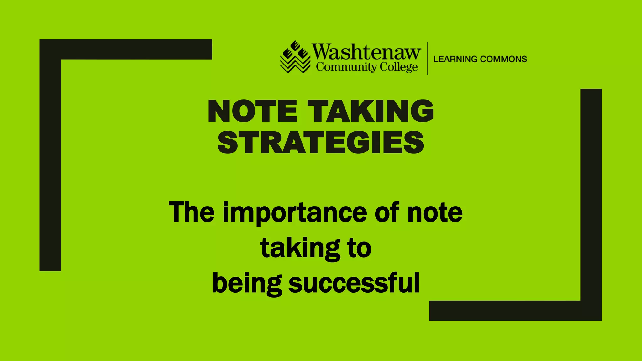 Note taking strategies | PPT
