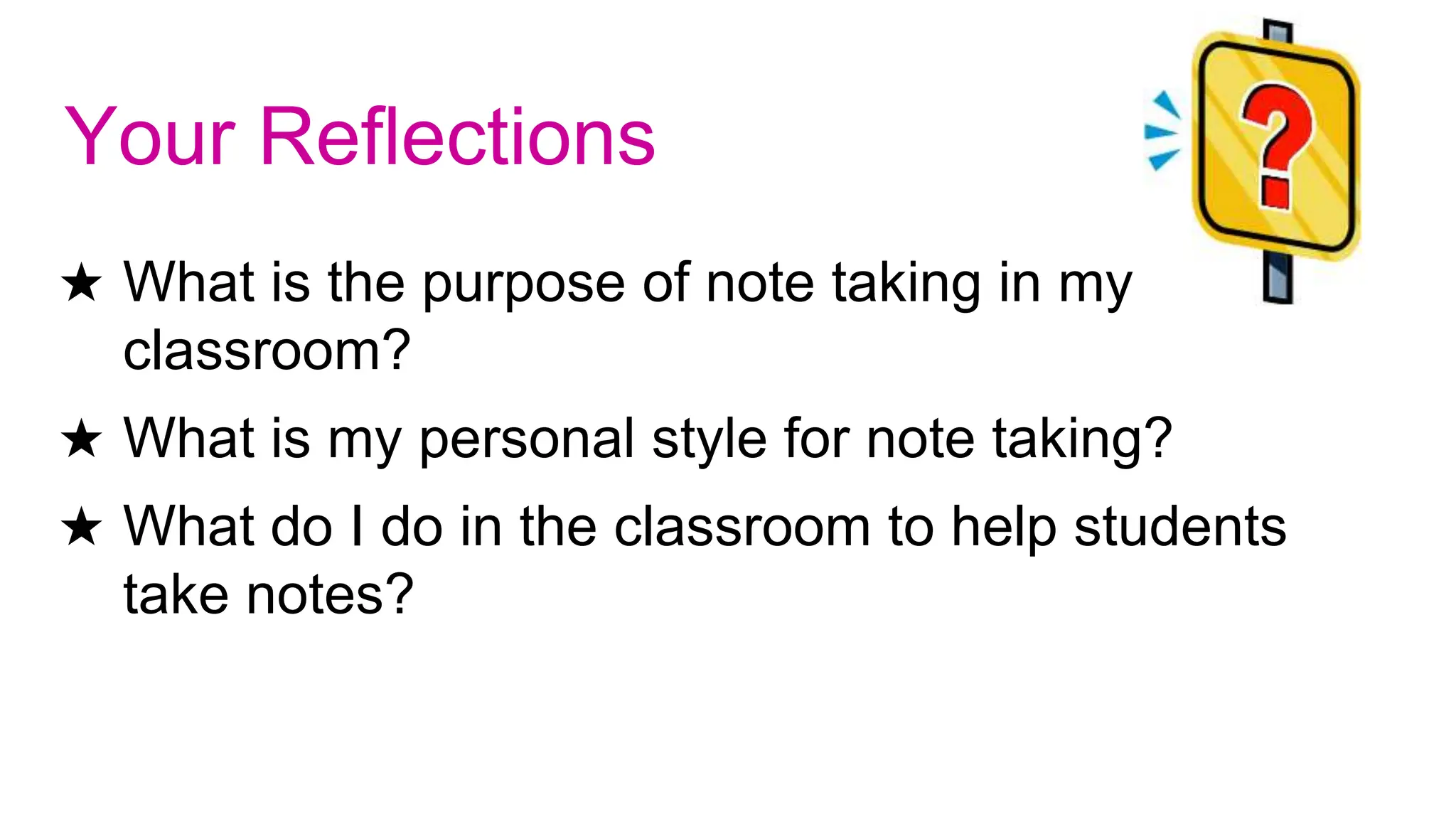 Best Note Taking Strategies to use for Students | PPT