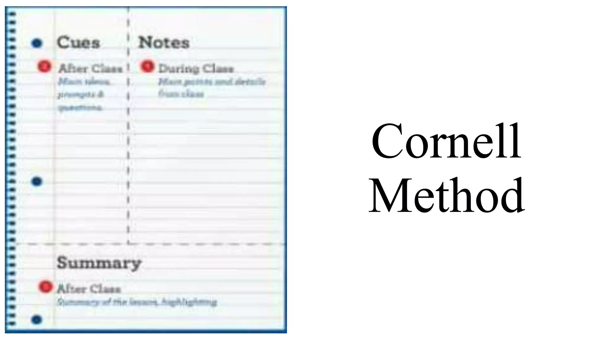 Note taking techniques | PPTX