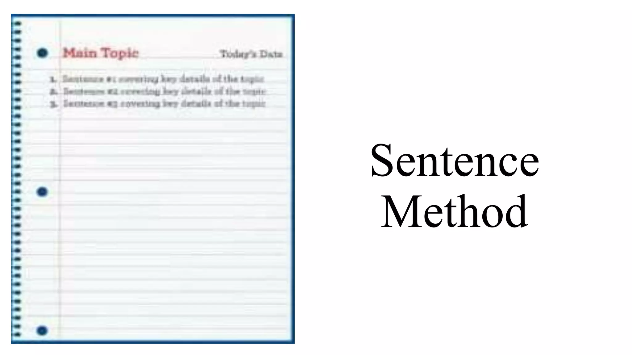 Note taking techniques | PPTX