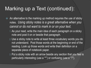 Note Taking Tips and Strategies | PPTX