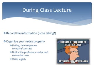 Note Taking Workshop | PPTX