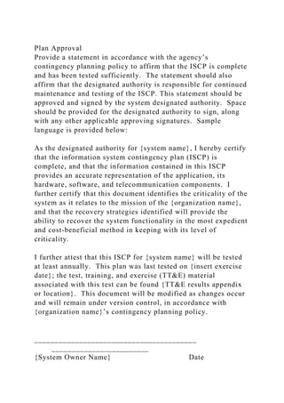 NOTE This sample template is provided to address NIST SP 800-53 s.docx