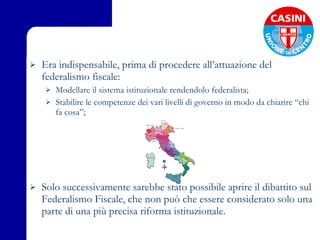 Note udc federalismo fiscale | PPT