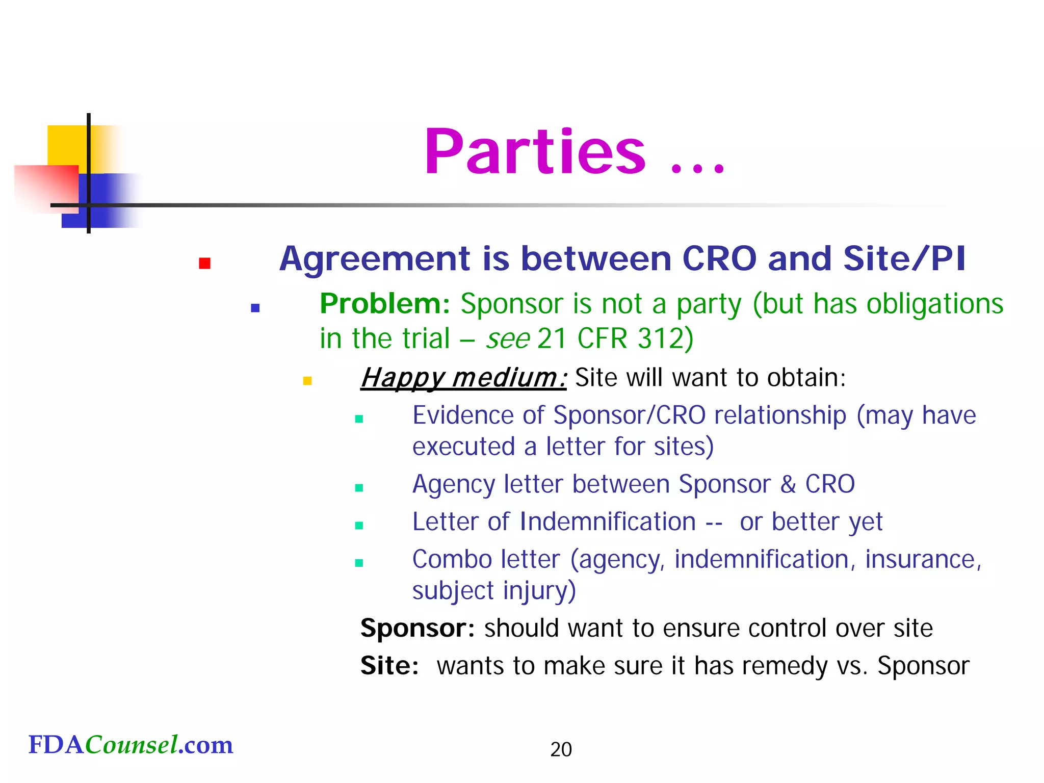 Understanding Contracts in the Clinical Research Process | PDF
