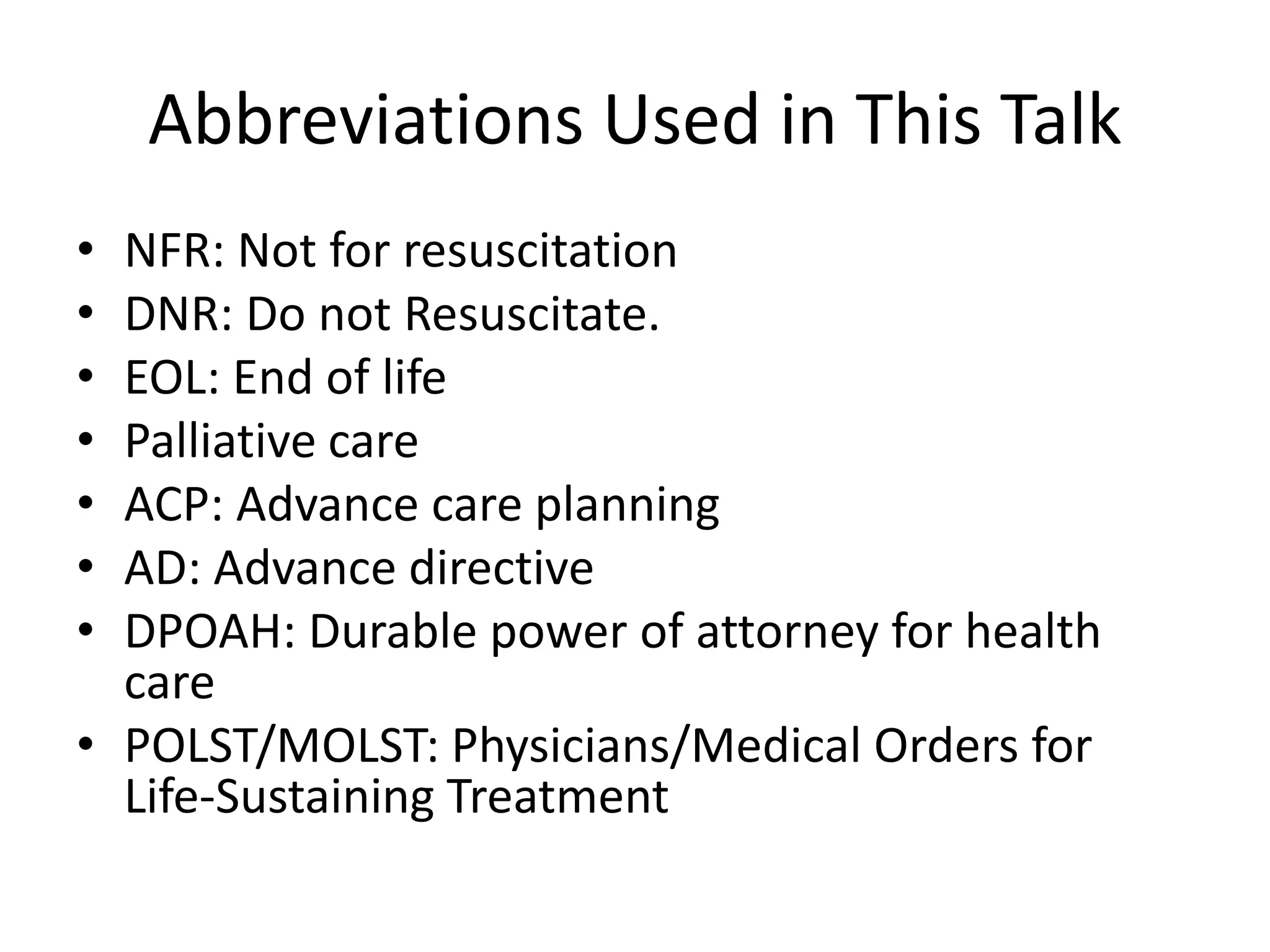 Not for resusitate | PPTX | First Aid | Injuries