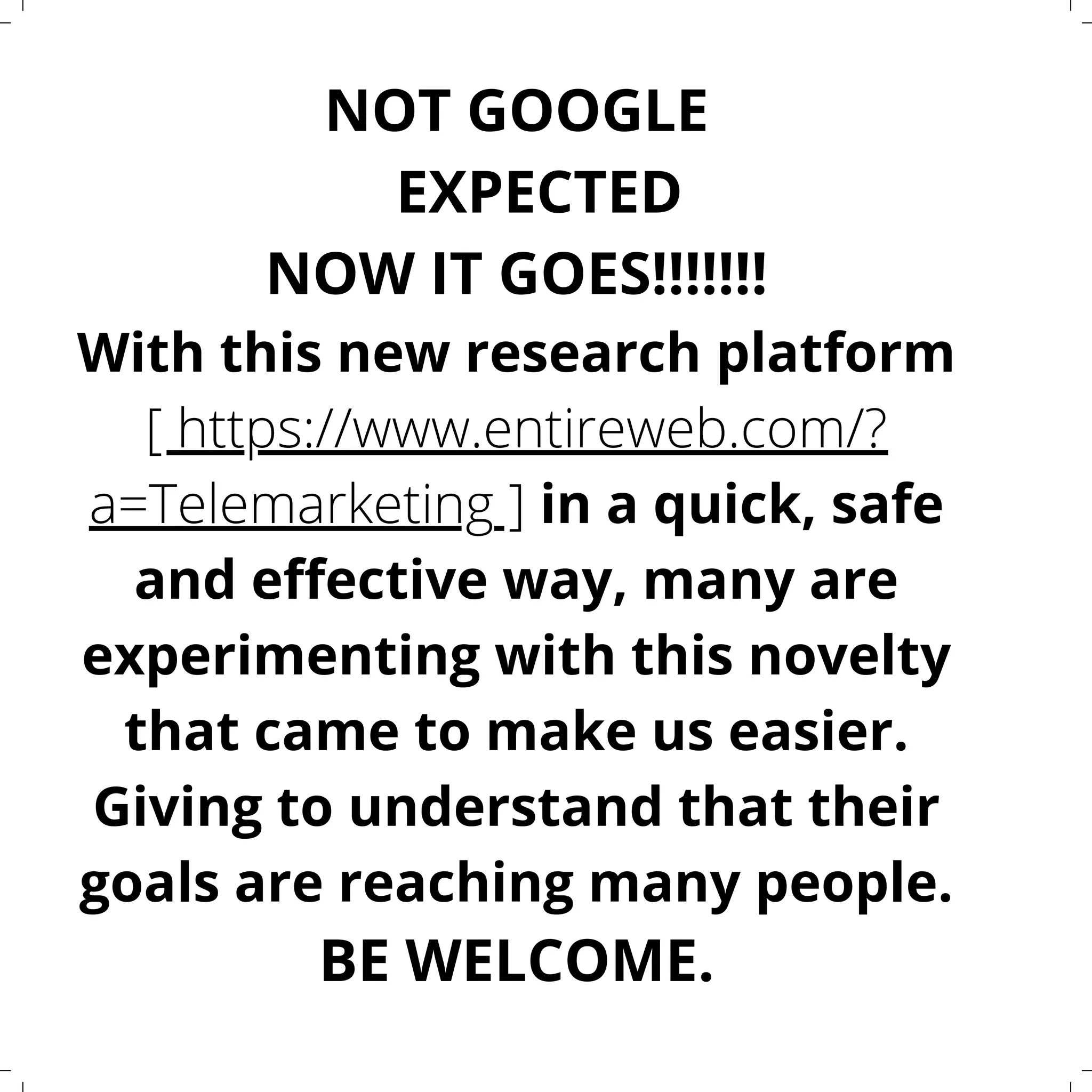 Not google expected | PDF