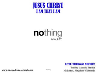 Nothing | PPTX