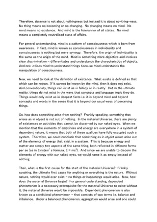 Does Nothing Exist? | PDF