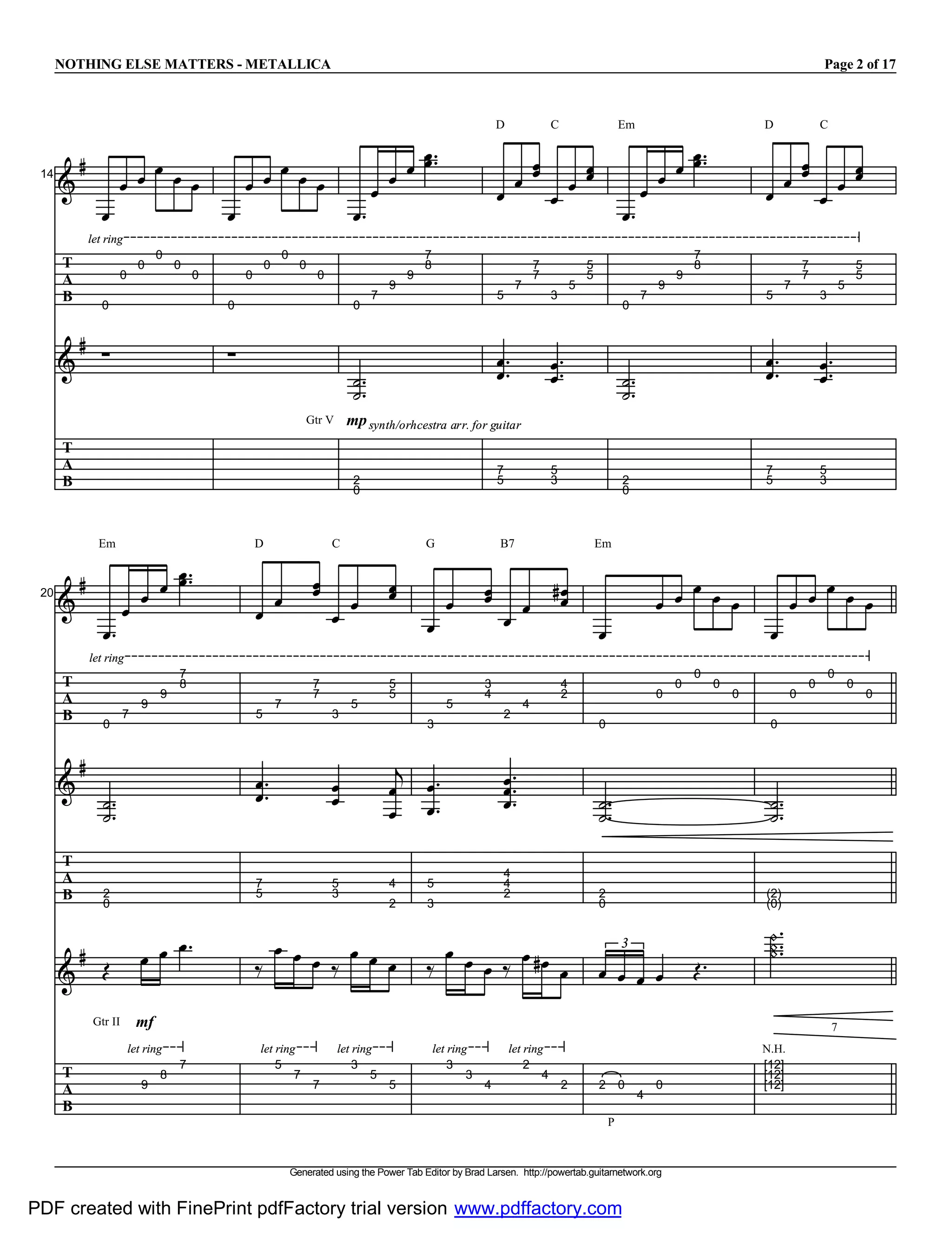 Nothing else matters | PDF