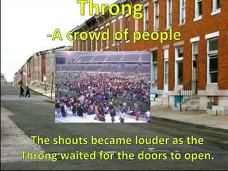 Nothing Ever Happens on 90th Street - Vocabulary | PPTX