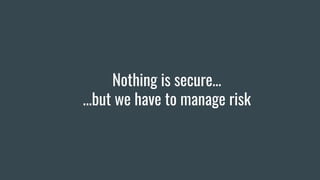 Nothing is secure.pdf