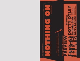 Nothing On program | PDF