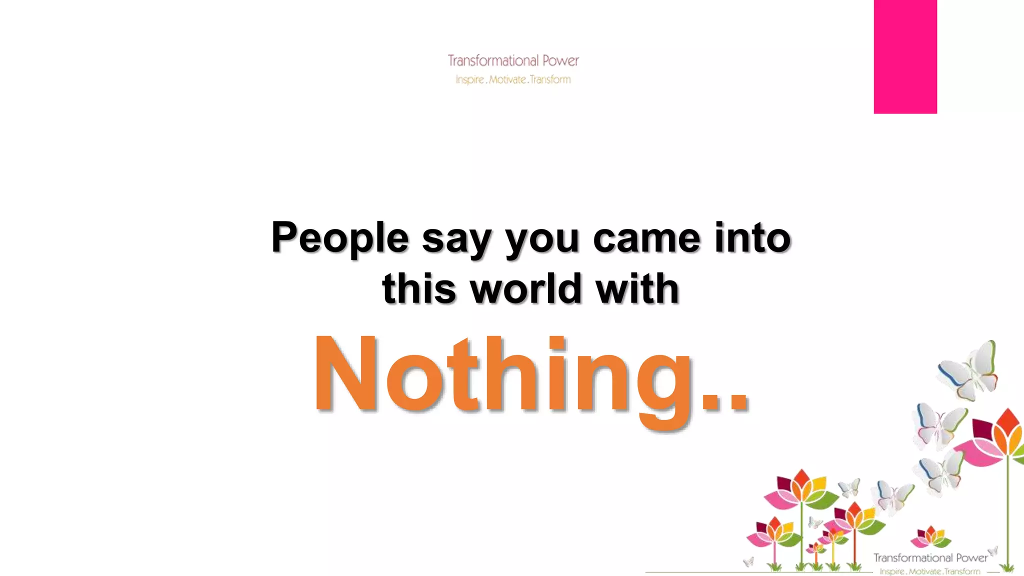 YOU ARE MORE | PPTX