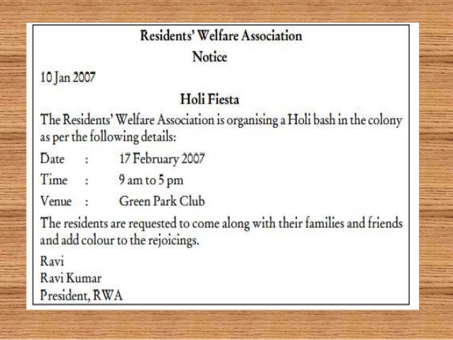 Sample Of Notice Writing For Class 6 Classles Democracy Sample Of Notice Writing For Class 6 Classles Democracy