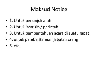 NOTICE, CAUTION, WARNING | PPTX