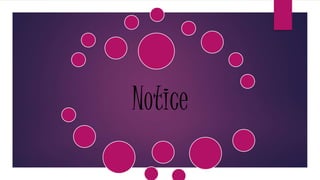 Notice | PPT