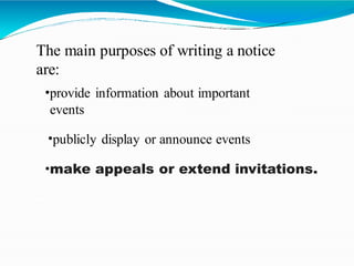 everything about NOTICE | DOCX