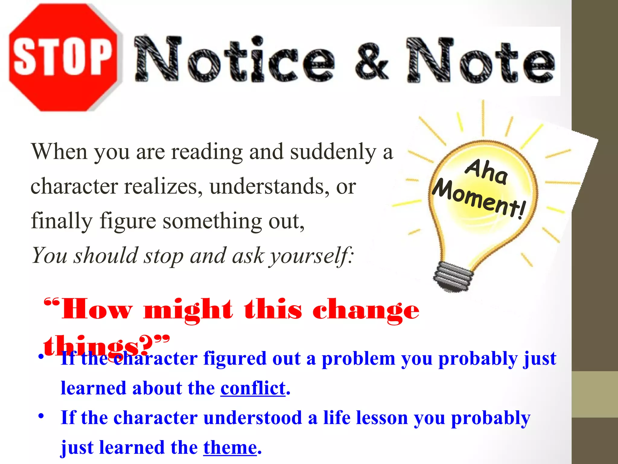 Notice and note | PPT