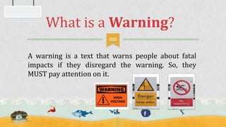 Notice, Caution, and Warning.pptx