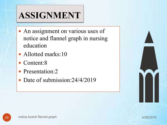 Notice flannel | PPT