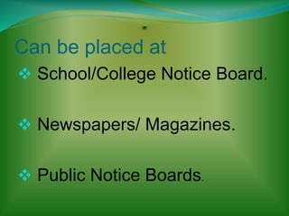 Notice format | PPTX