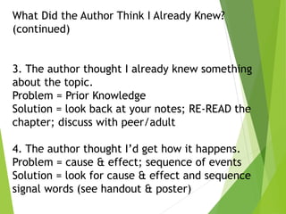 Notice and Note: Reading Non Fiction | PPTX