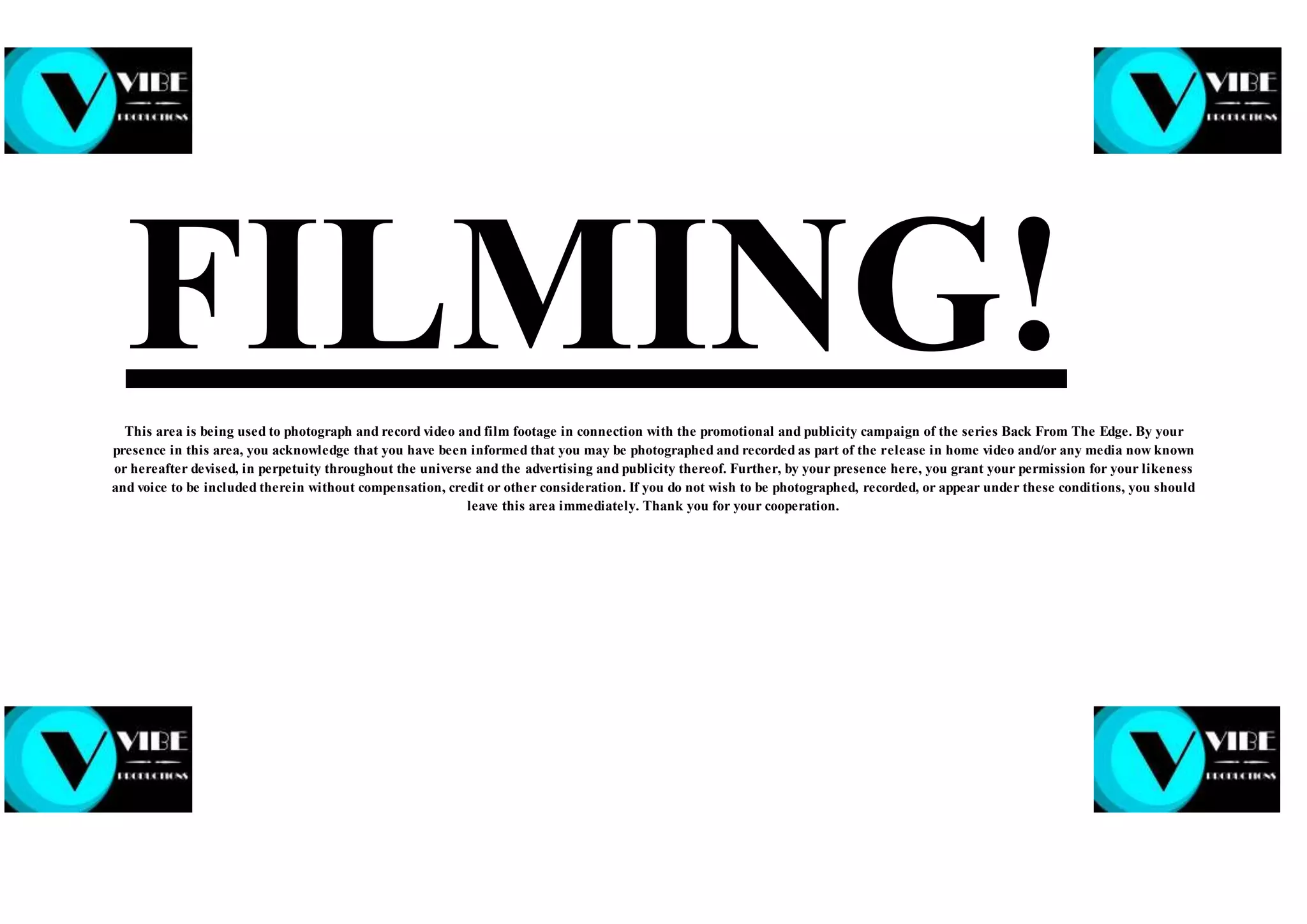 Notice of Filming | DOCX