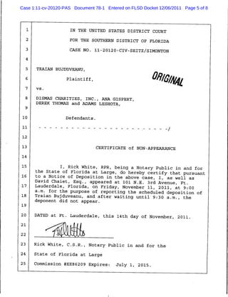 Notice of taking deposition | PDF