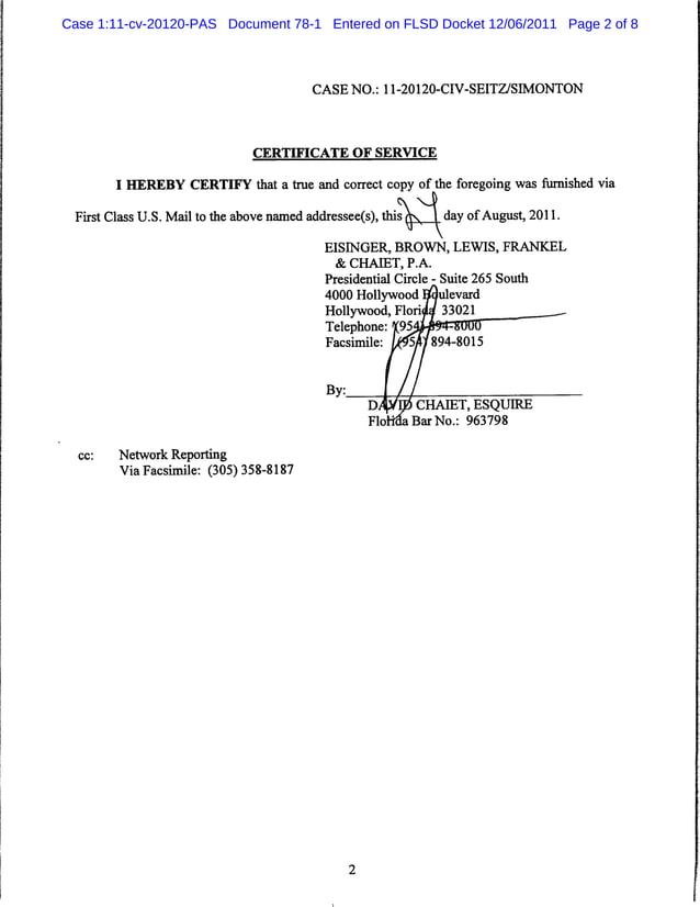 Notice of taking deposition | PDF
