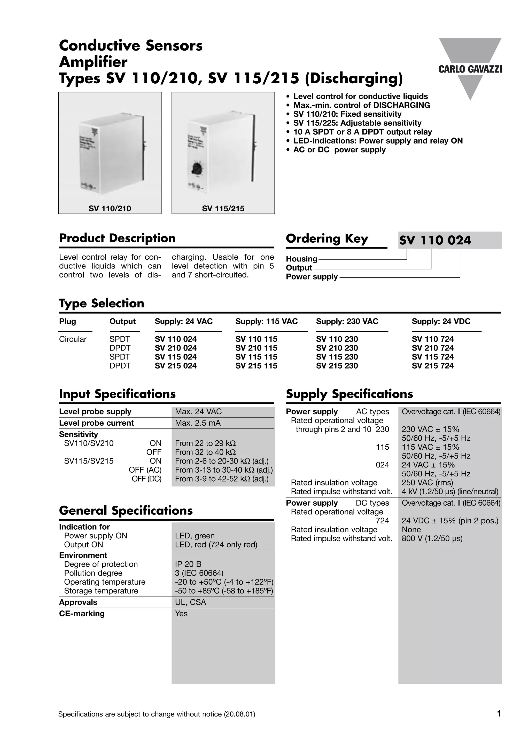 Notice technique sv110230_en | PDF