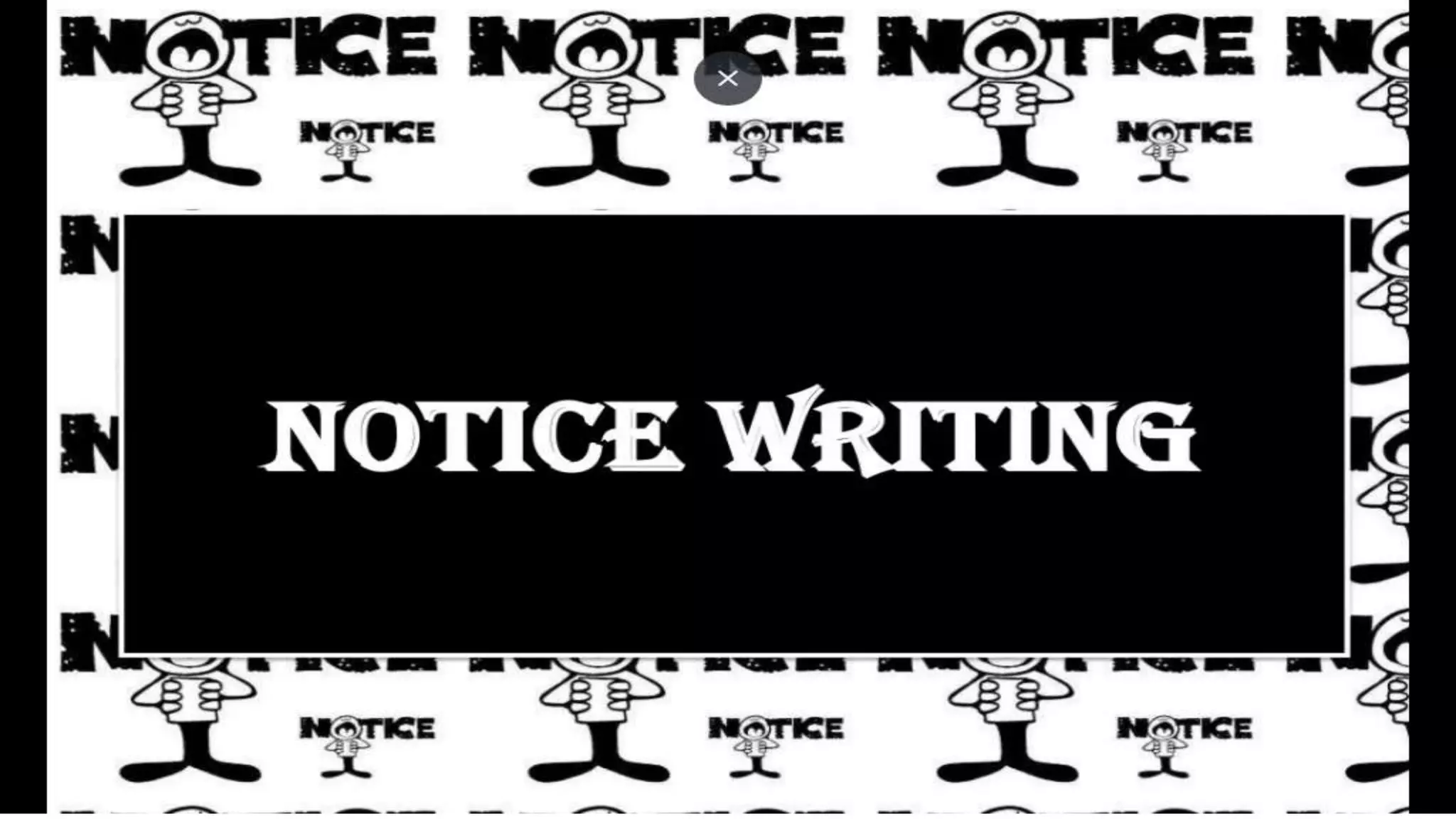 Notice writing | PPTX