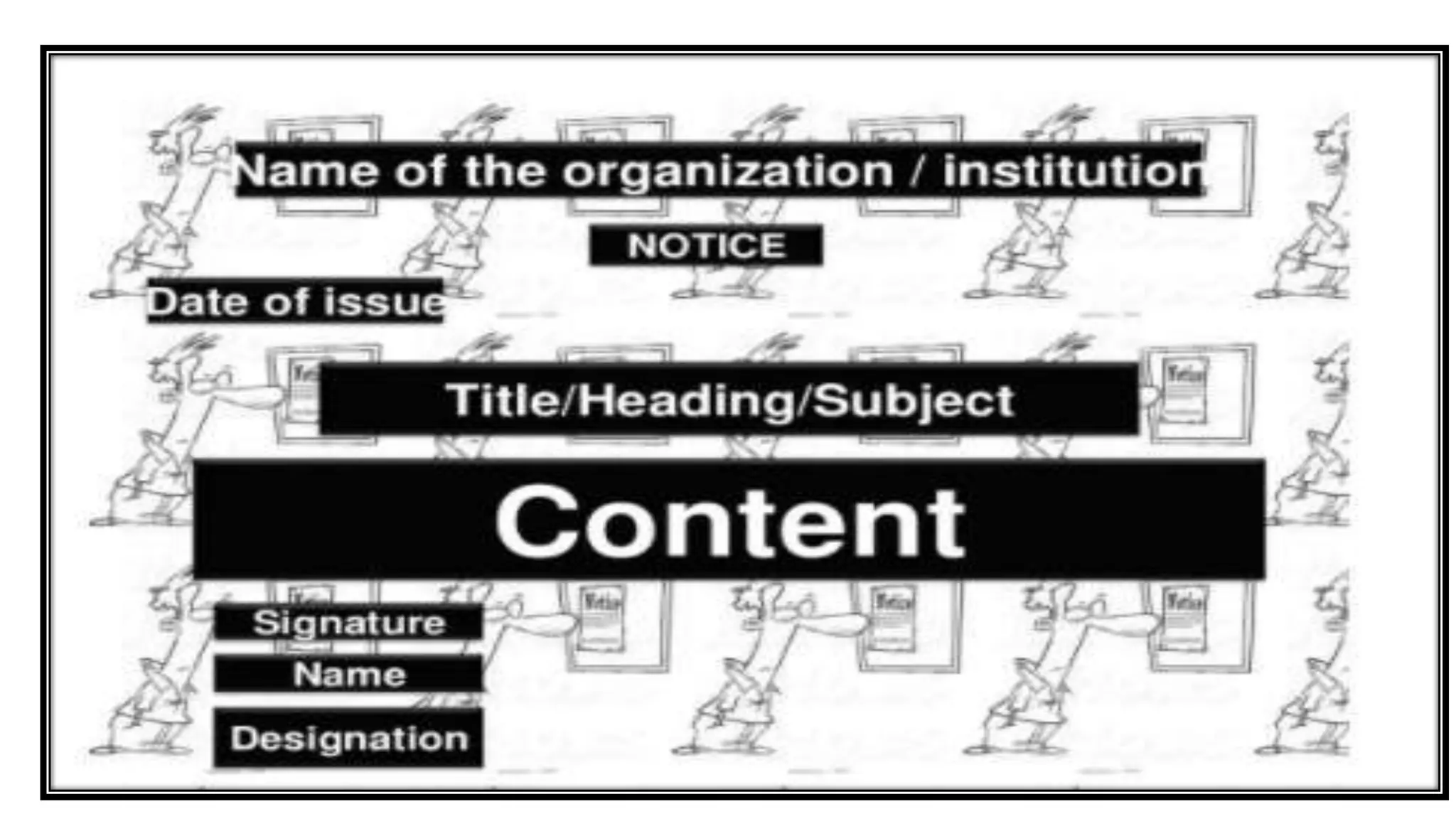 Notice writing | PPTX
