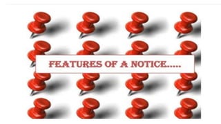 Notice writing | PPTX