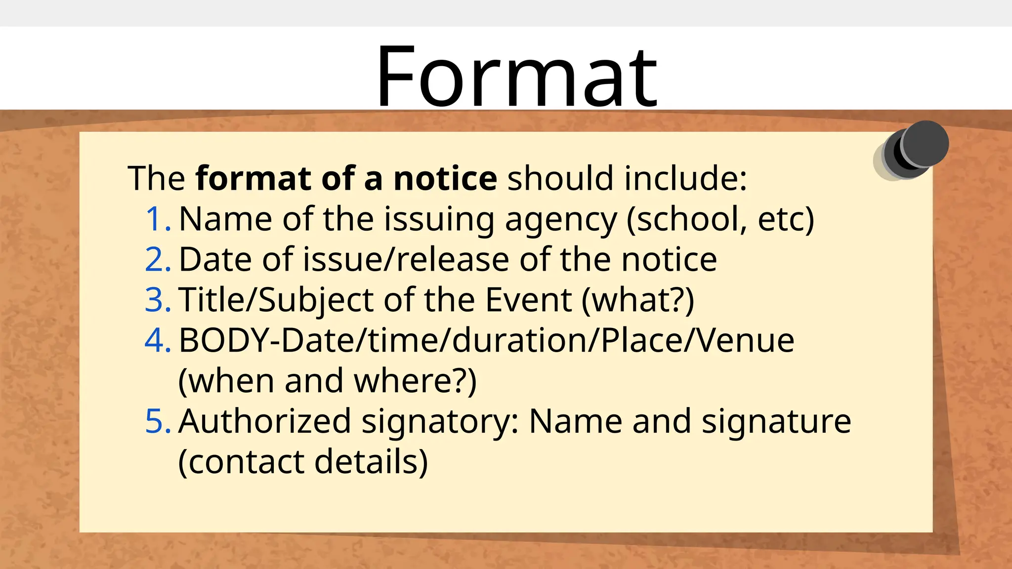 NOTICE WRITING class 12 ppt cbse english | PPTX