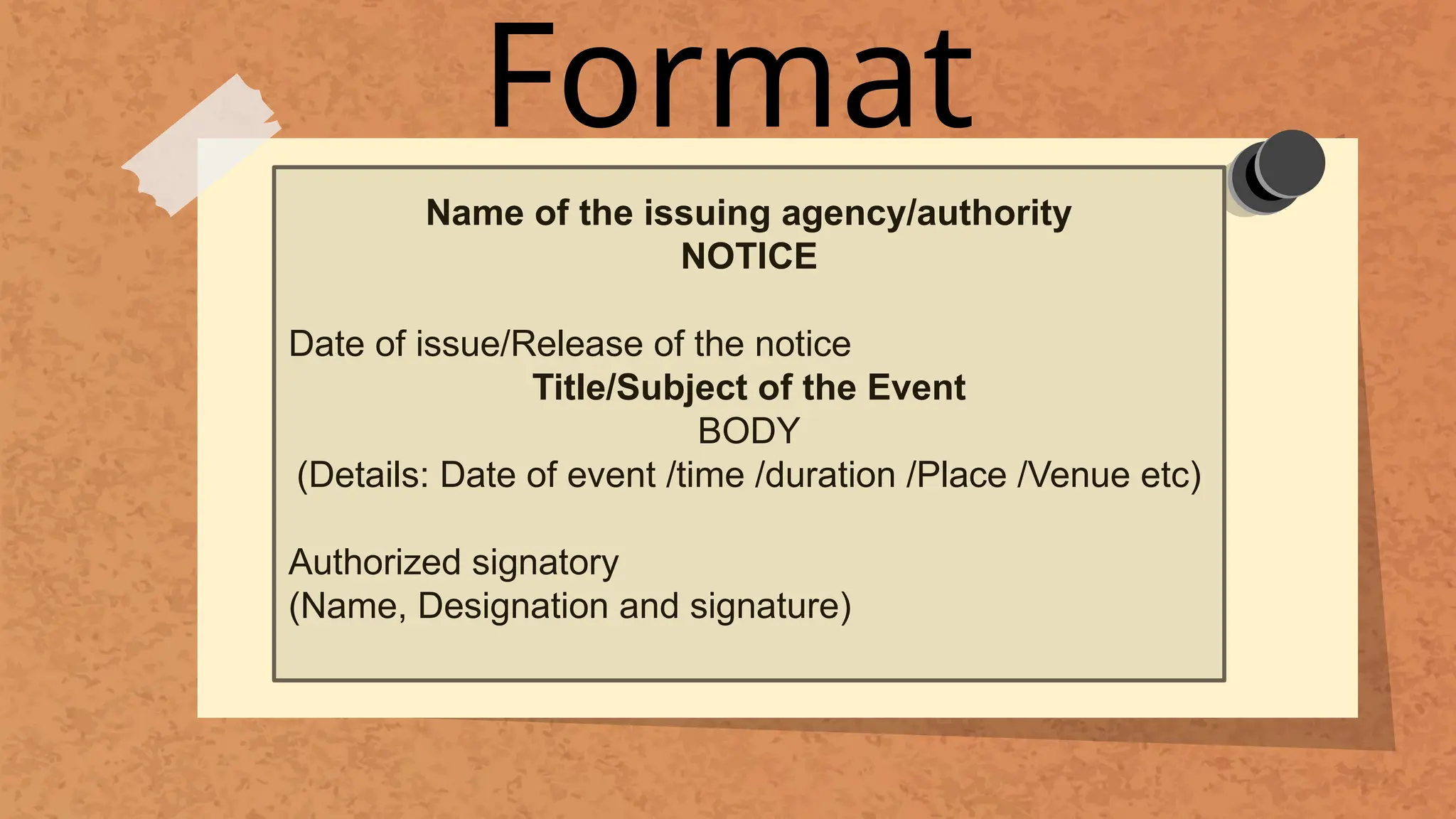 NOTICE WRITING class 12 ppt cbse english | PPTX