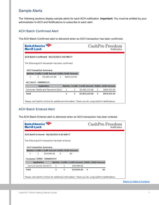 Notification - Bank of America | PDF