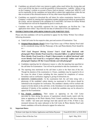 Notification mahatransco-engineer-posts | PDF