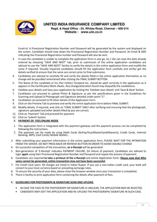 Notification uiic-assistant-posts | PDF | Eldercare | Family and ...