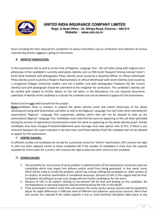 Notification uiic-assistant-posts | PDF | Eldercare | Family and ...