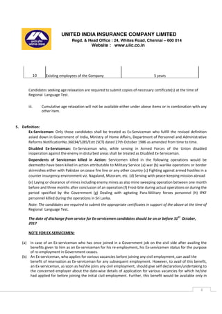 Notification uiic-assistant-posts | PDF | Eldercare | Family and ...