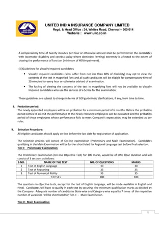 Notification uiic-assistant-posts | PDF | Eldercare | Family and ...