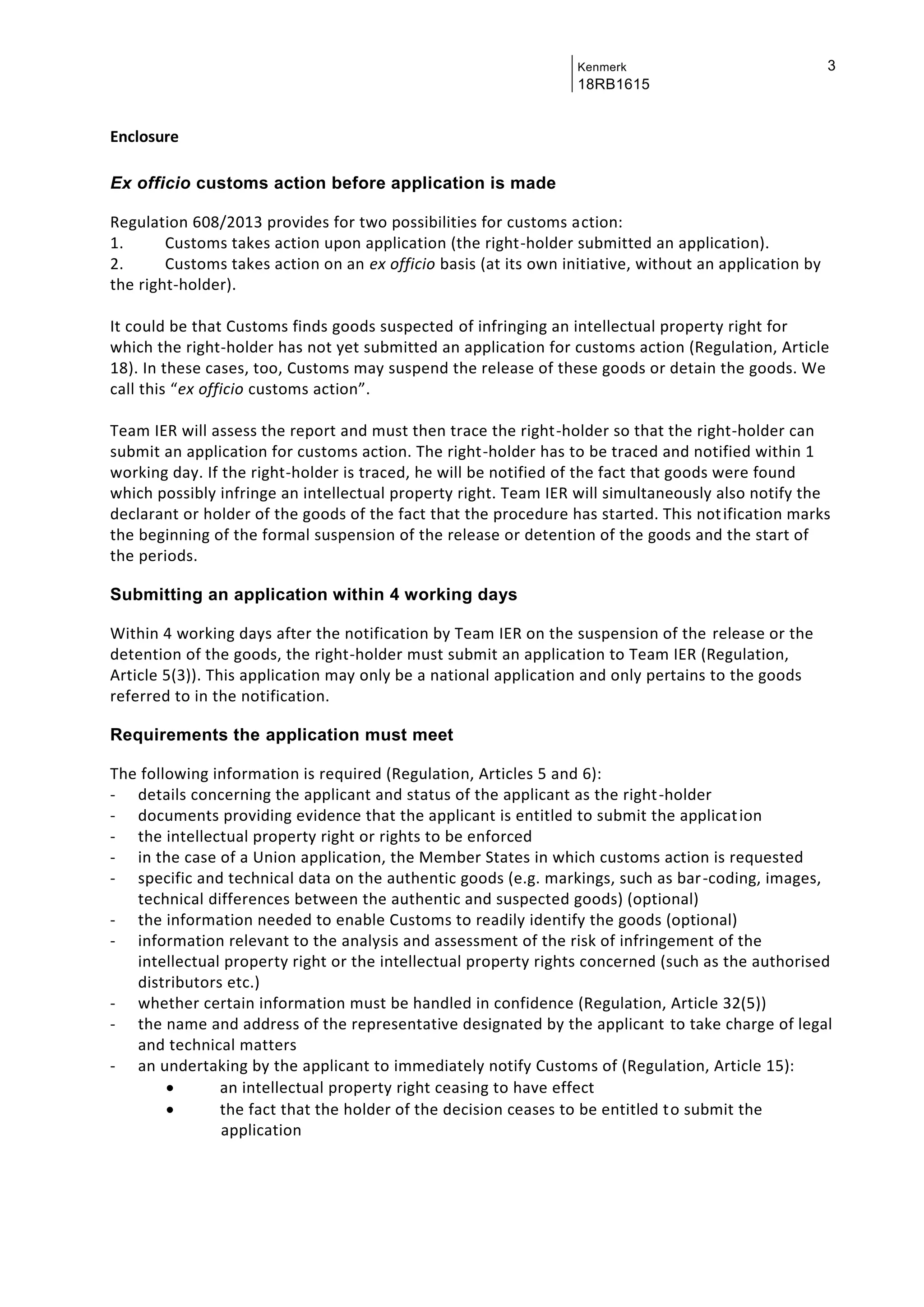 Notification 18 rb1615 | PDF