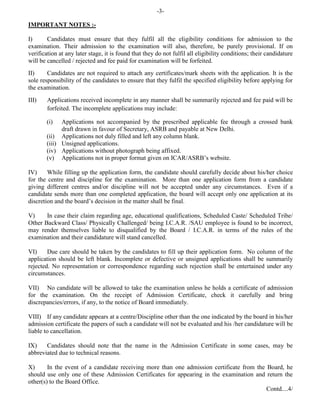 Notification for net 2012 | PDF