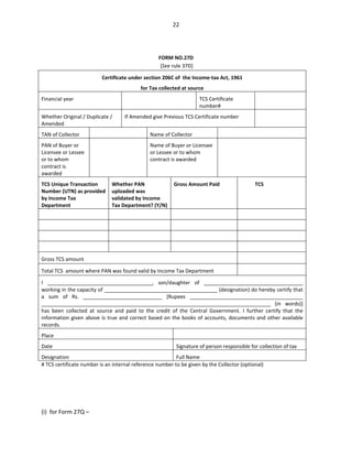 TDS NEW SYSTEM | PDF