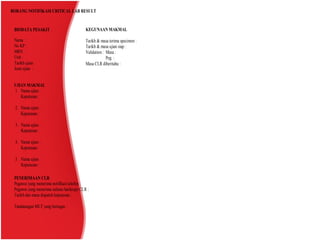Notification of critical laboratory result | PPT