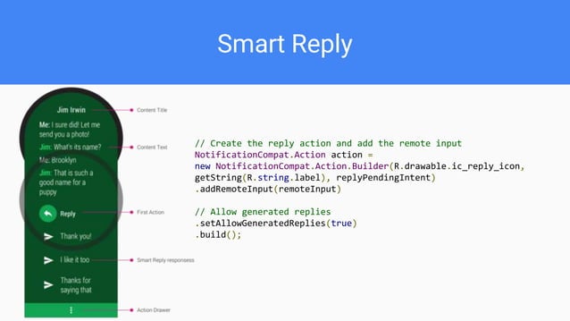 Android Notifications in Android Nougat 7.0 | PPTX | Operating Systems | Computer Software and ...